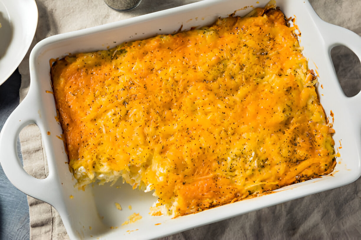 Cheesy Hashbrown Casserole: A Comfort Food Classic Recipe