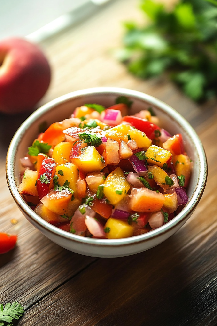 Fresh Peach Salsa Recipe: Delightful, Easy, and Flavorful