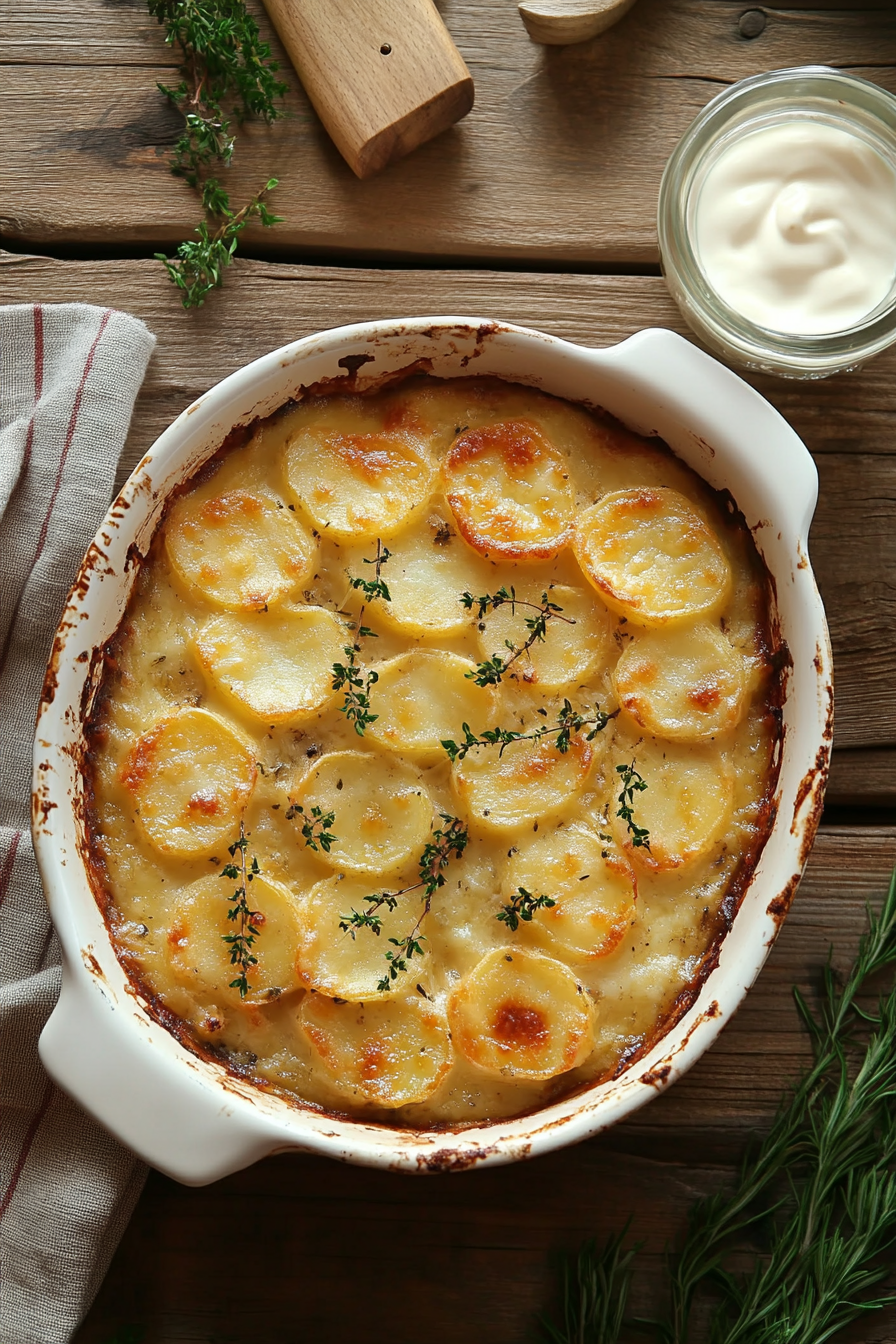 Cheesy Oven Potatoes: The Ultimate Comfort Food Recipe