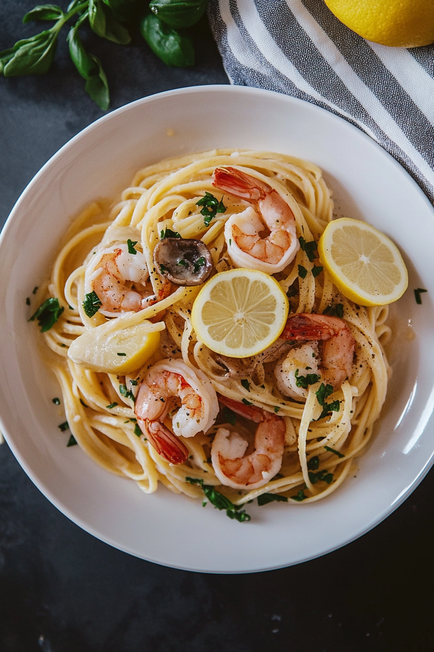 Shrimp Lemon Garlic Pasta: Quick, Easy, and Delicious Recipe