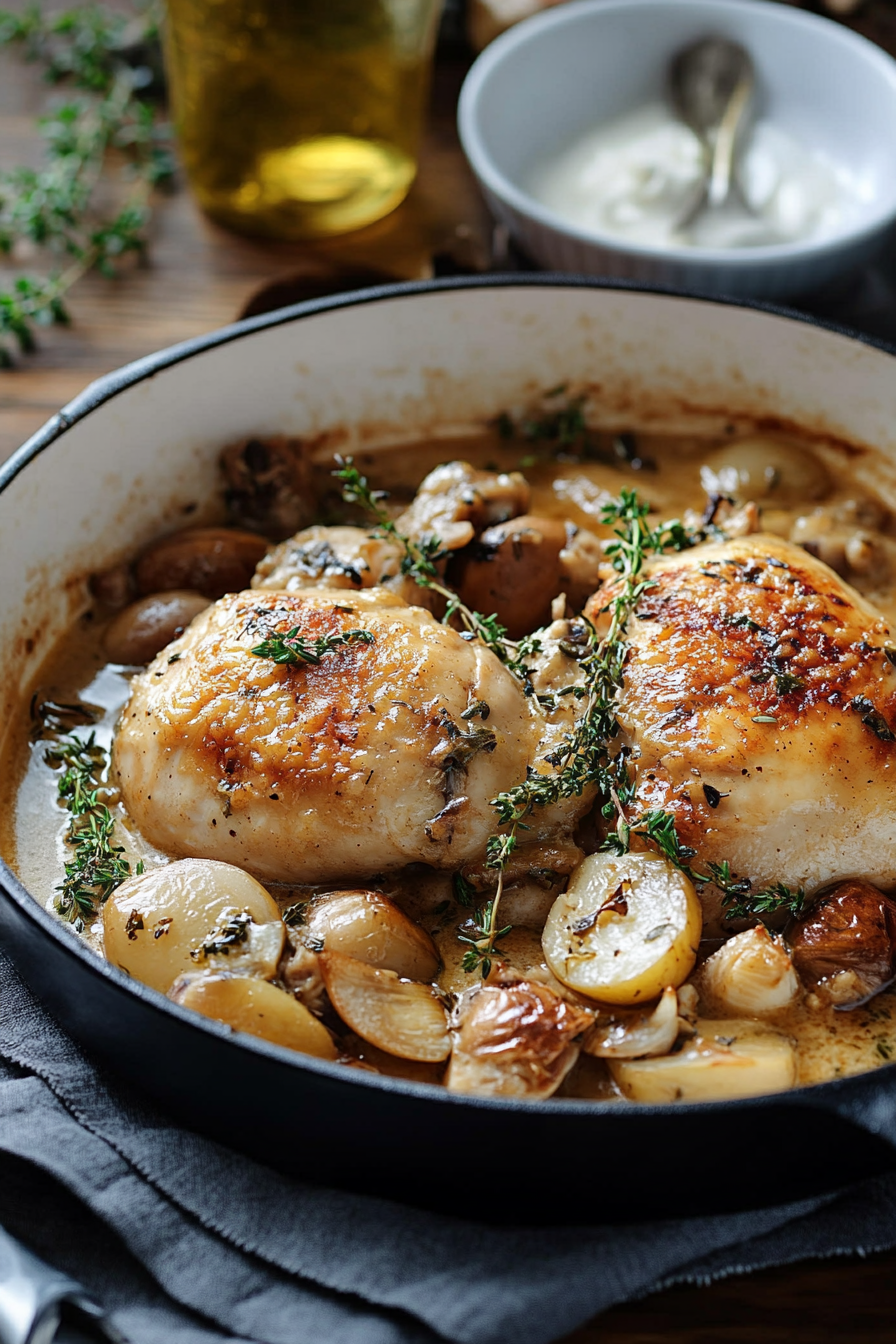 Creamy Garlic Chicken Recipe: Easy & Delicious Guide