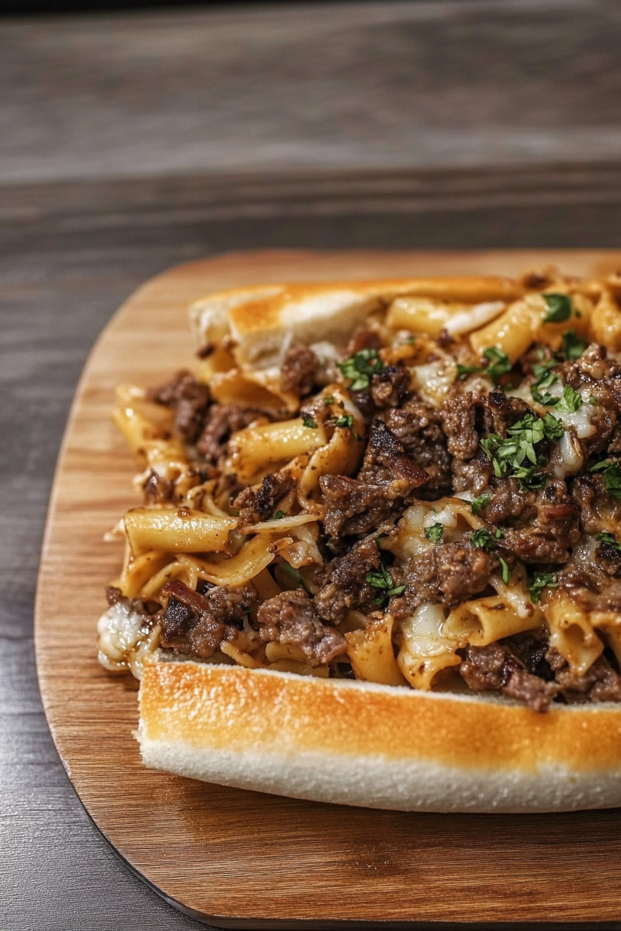Philly Cheesesteak Pasta: A Flavorful Twist on Comfort Food